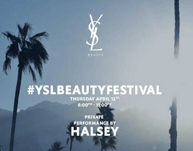 YSL Beauty Festival with Halsey - LA Guestlist